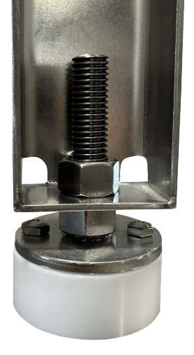Table with Shelf & Adjustable Acetal Pads - SSL Industries
